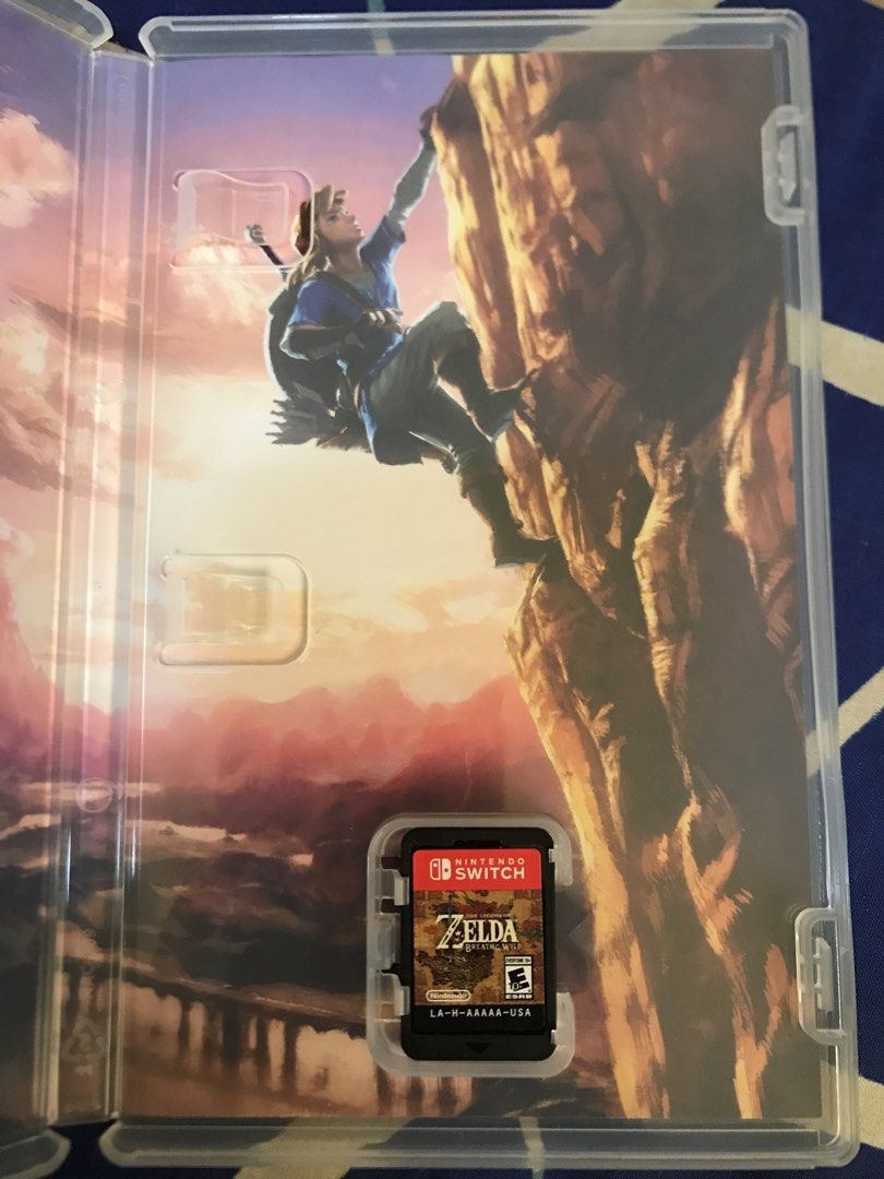 The Legend of Zelda: Breath of the Wild Nintendo Switch Game, Video ...