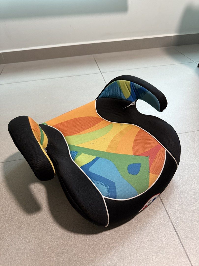 Colorful Booster Car Seat, Babies & Kids, Going Out, Car Seats on Carousell
