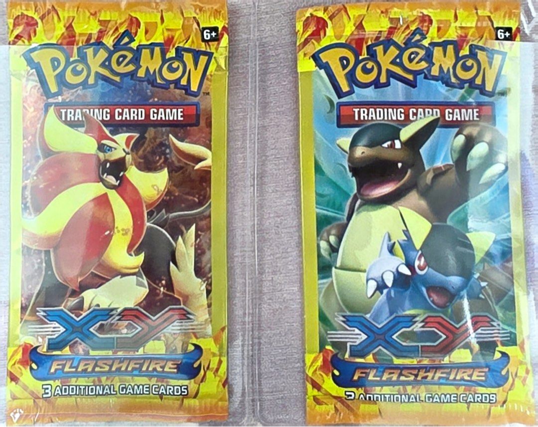 Mini Pokemon XY Flashfire Booster Packs - Trading Card Game, Toys ...