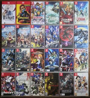 Nintendo Switch V1 with 125 Digital Games, Video Gaming, Video Game ...