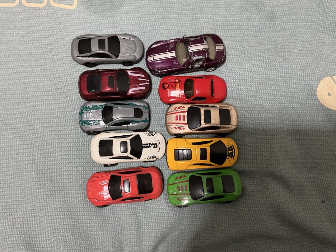 Set of 10 Diecast Toy Cars, Toys & Collectibles, Figurines & Models ...