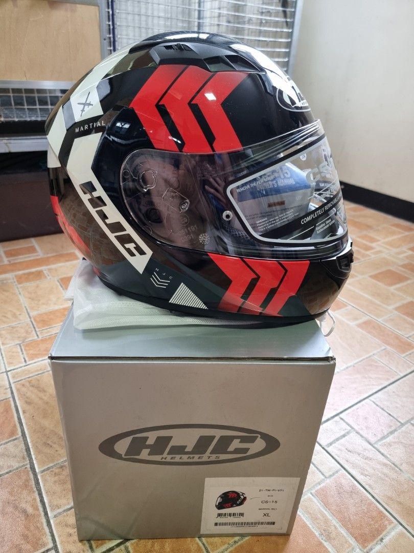 HJC CS-15 Motorcycle Helmet, Motorbikes, Motorbike Parts & Accessories ...