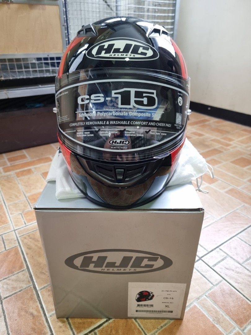 HJC CS-15 Motorcycle Helmet, Motorbikes, Motorbike Parts & Accessories ...