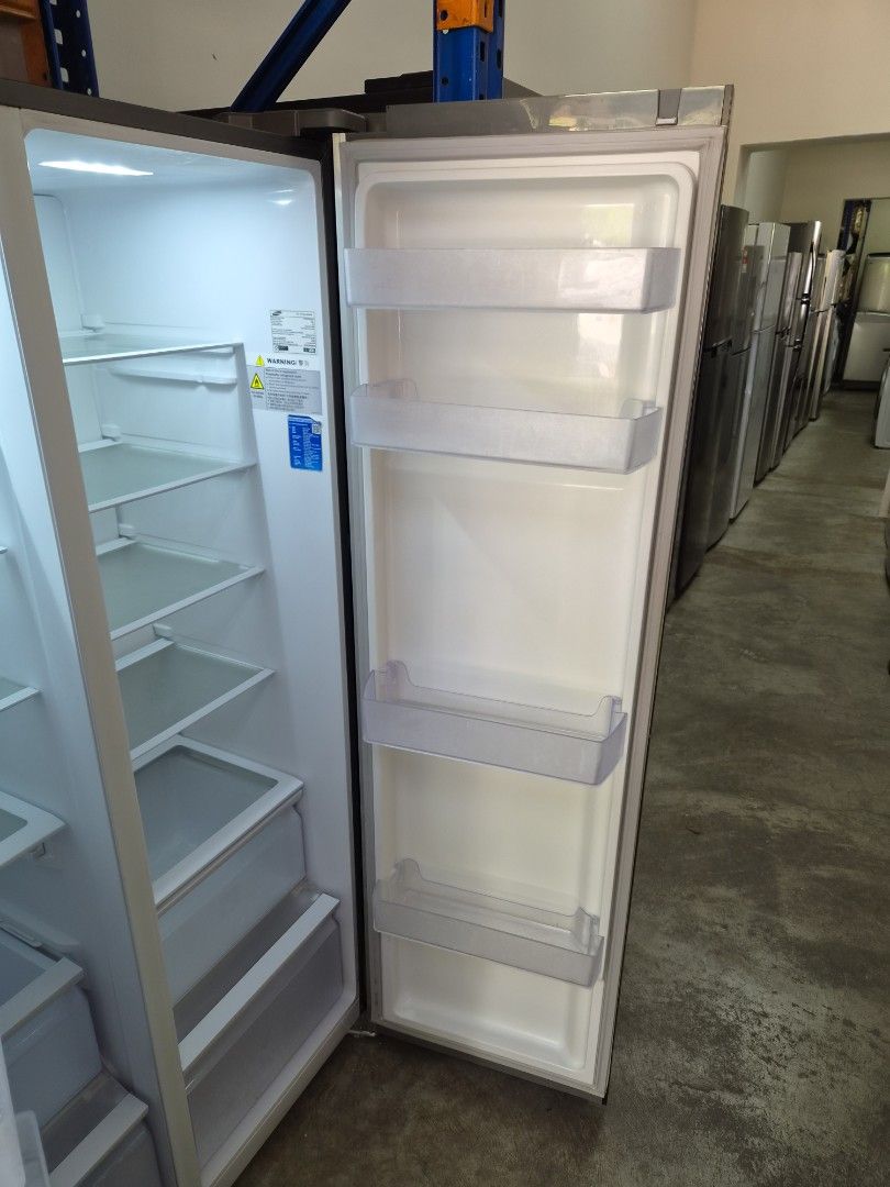 Samsung glass door side by side Refrigerator Fridge inverter 4ticks ...