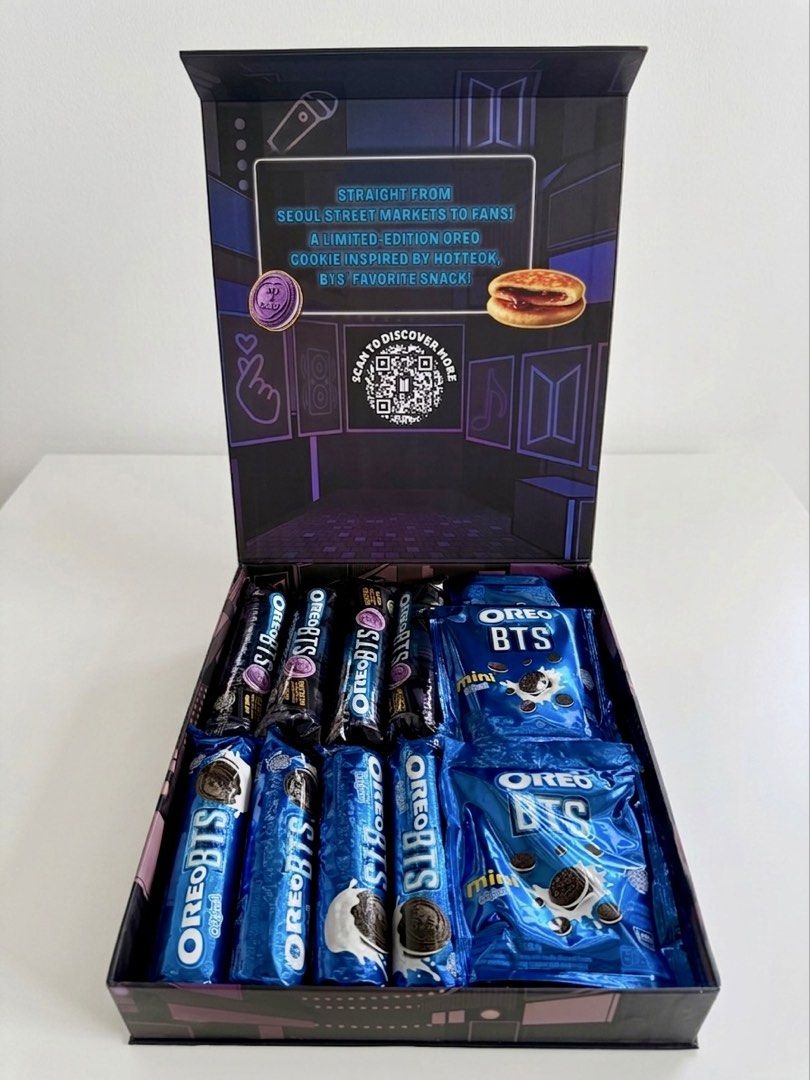 Oreo x BTS, Food & Drinks, Packaged & Instant Food on Carousell