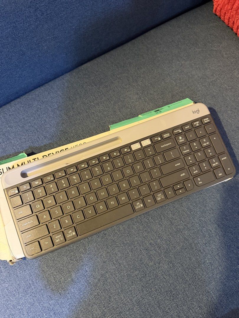 Logitech K580 Slim Multi-Device Wireless Keyboard, Computers & Tech ...