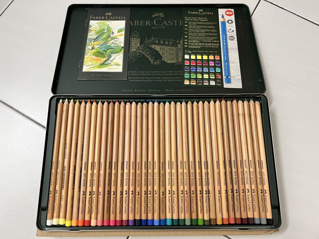 Faber castell pitt pastel pencils 36 colors, Hobbies & Toys, Stationery ...
