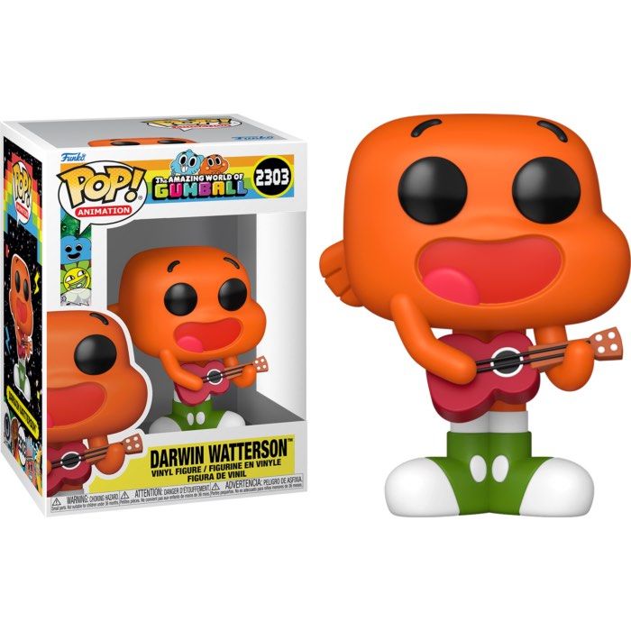 Funko Pop! Animation: The Amazing World of Gumball - Darwin Watterson ...