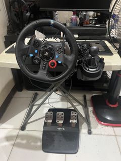 LOGITECH STEERING WHEEL WITH STAND, Video Gaming, Gaming Accessories ...