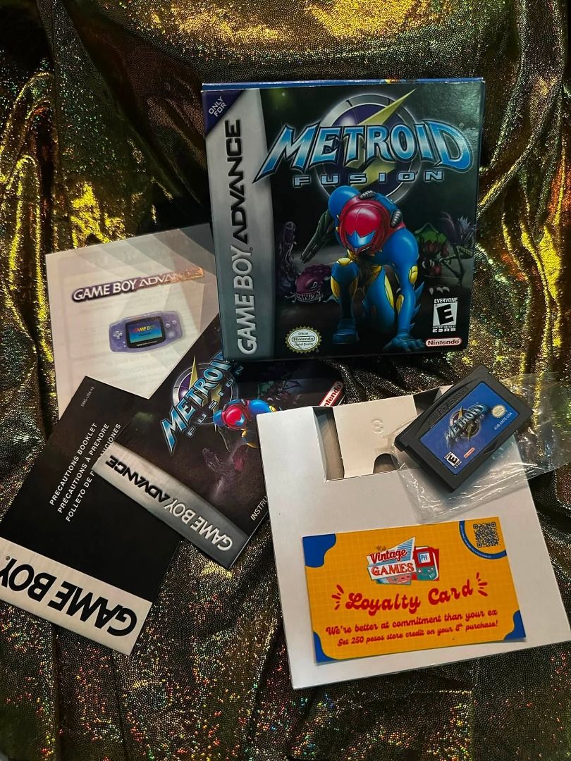 Metroid Fusion CIB, Video Gaming, Video Games, Nintendo on Carousell