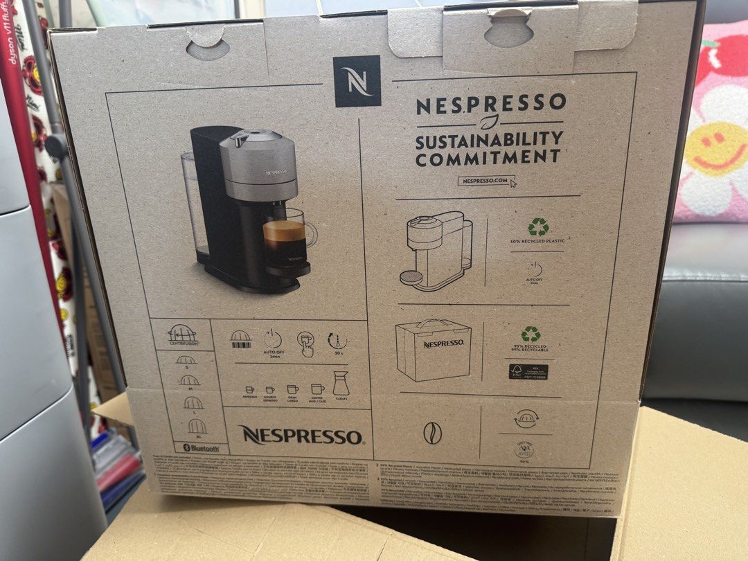 Nespresso Vertuo Next Cherry Red Coffee Machine, 家庭電器, 其他家庭電器 - Carousell