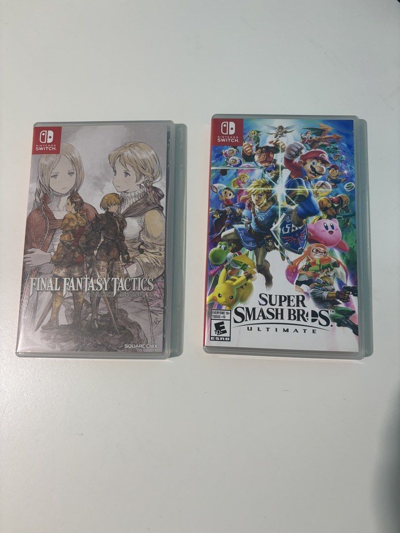 Nintendo Switch: Final Fantasy Tactics & Super Smash Bros. Ultimate ...