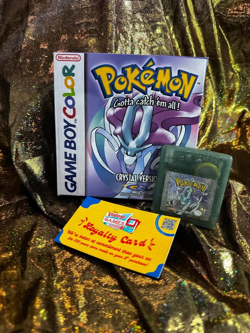 Pokémon Crystal, Video Gaming, Video Games, Nintendo on Carousell