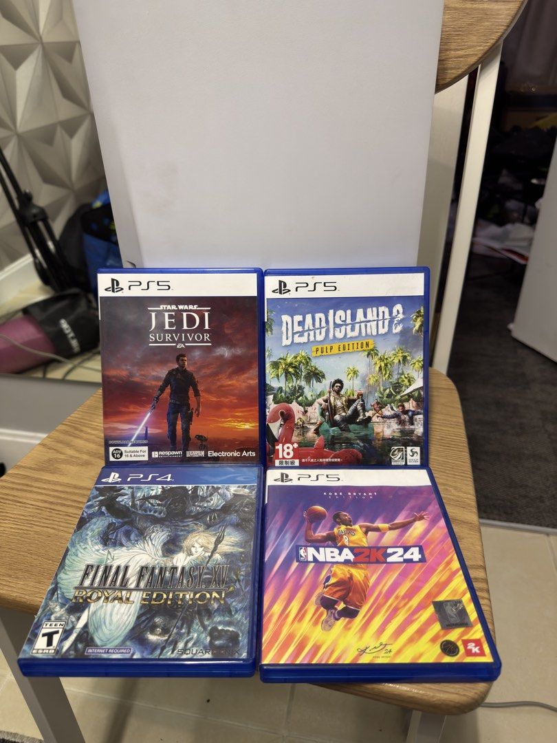 PS5 with Disc Drive and 4 Games + 1 Controller, Video Gaming, Video ...