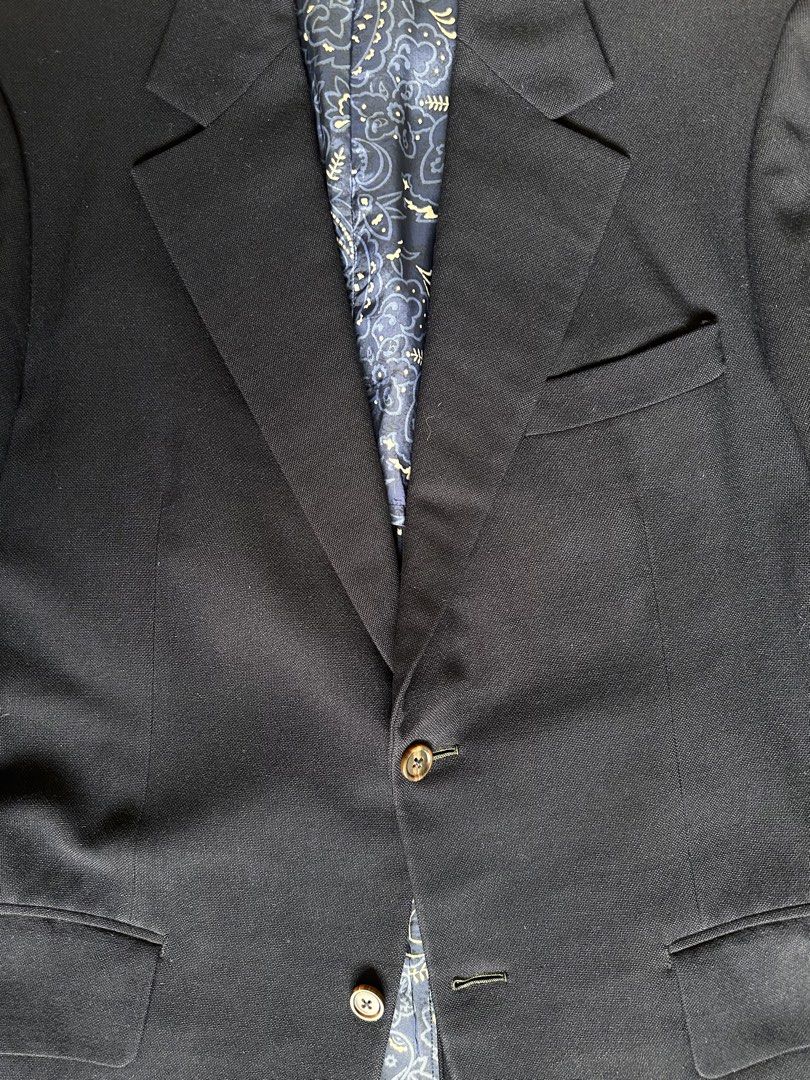 Sir’s Tailor of Hong Kong two-button Sport Coat in Navy Hopsack, Men's ...