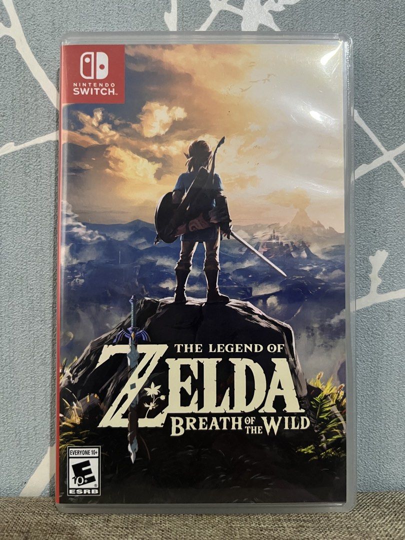 The Legend of Zelda: Breath of the Wild Nintendo Switch, Video Gaming ...