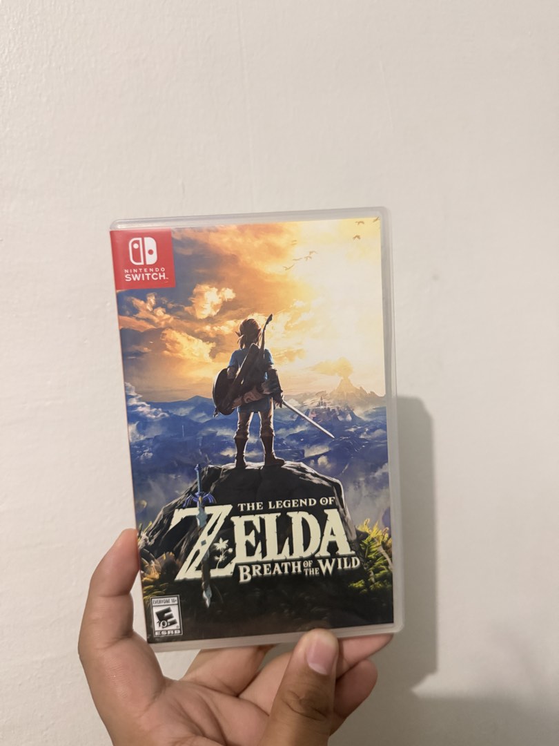 The Legend of Zelda: Breath of the Wild Nintendo Switch Game, Video ...