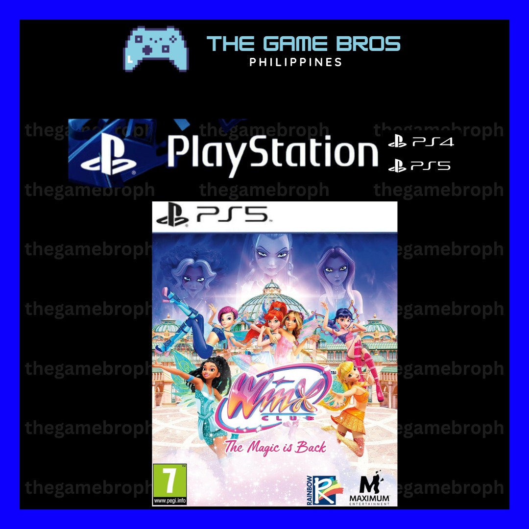 Winx Club: The Magic is Back (PS5 Game)(Digital), Video Gaming, Video ...
