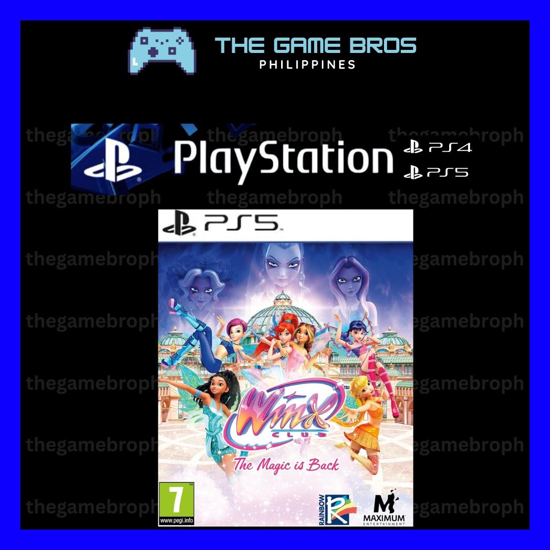 Winx Club: The Magic is Back (PS5 Game)(Digital), Video Gaming, Video ...