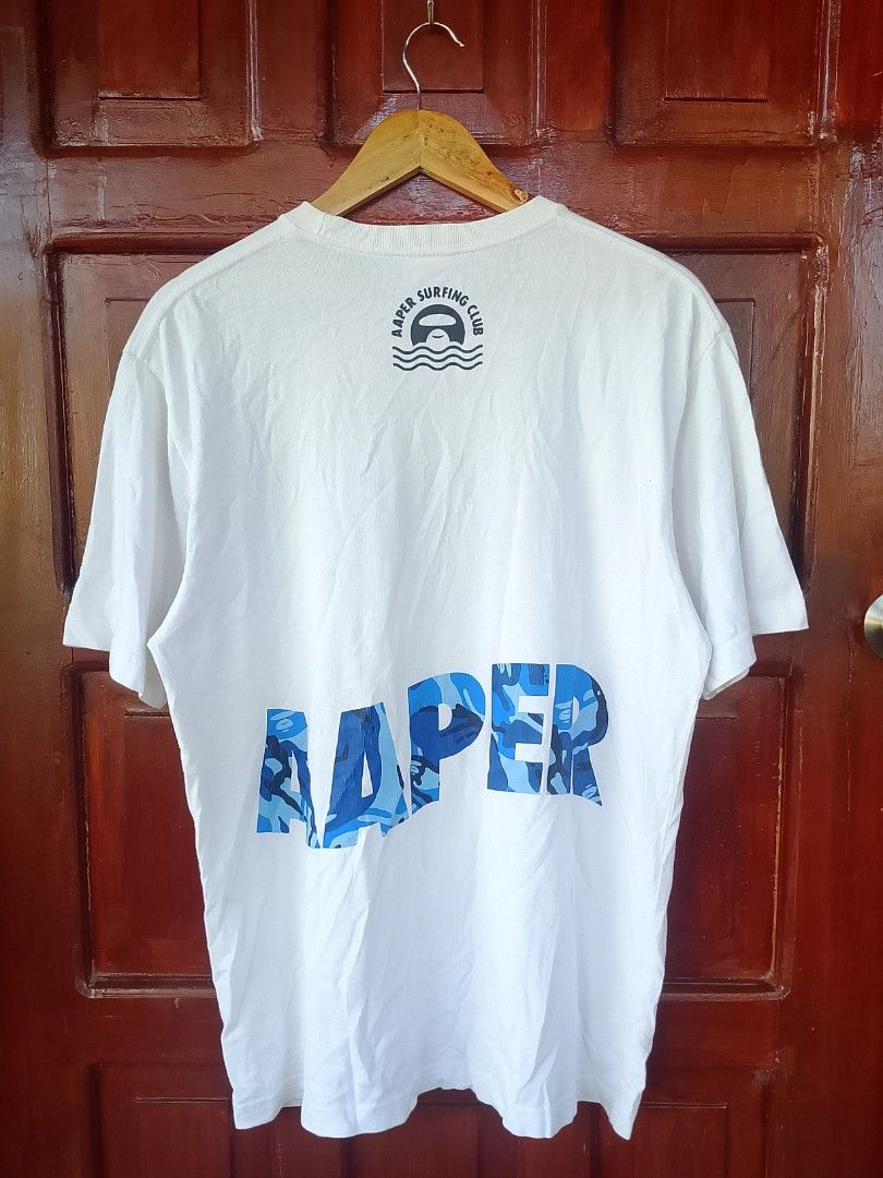 AAPE Surfing Club t-shirt, Men's Fashion, Tops & Sets, Tshirts & Polo ...