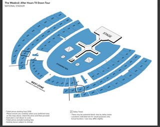 The Weeknd After Hours Til Dawn Tour 2x CAT1 STANDING, Tickets ...