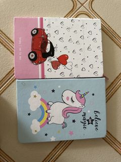 Cute Cartoon Notebooks Set, Hobbies & Toys, Stationery & Craft ...