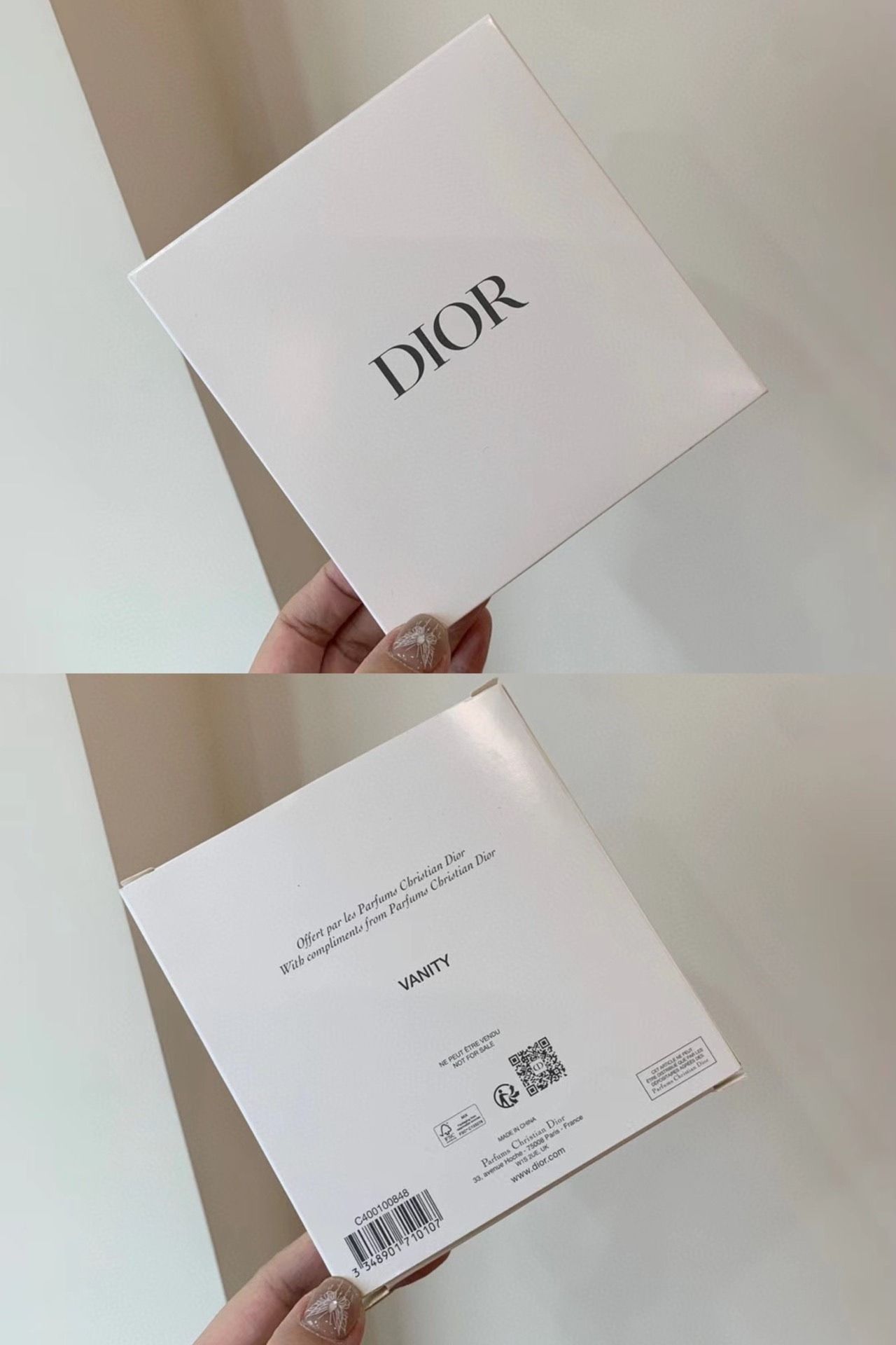 Dior Beaute Official GWP Mini Round Crossbody Bag | 2 Colours Black ...