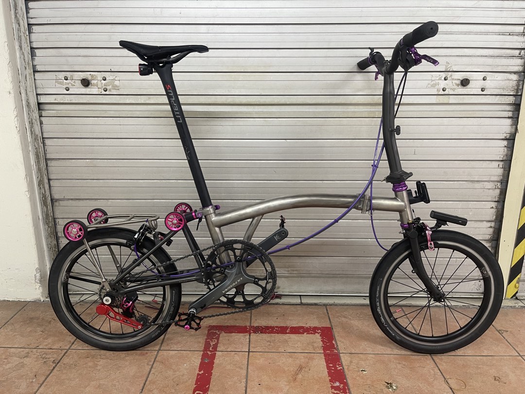 Full Titanium Trifold Bike, Sports Equipment, Bicycles & Parts ...