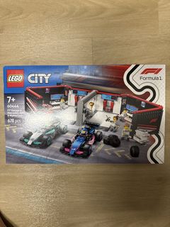 LEGO City 60443 Formula 1 Pit Stop & Car, Toys & Collectibles, Toys ...