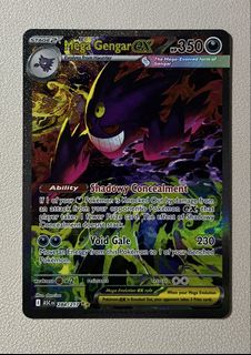 Pokemon Trading Card Game Ascended Heroes Mega Gengar EX SIR 284/217 ...