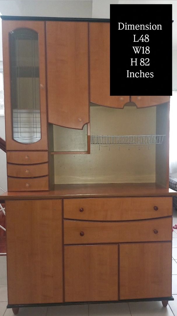 Wooden Cupboard, Furniture & Home Living, Furniture, Shelves, Cabinets ...