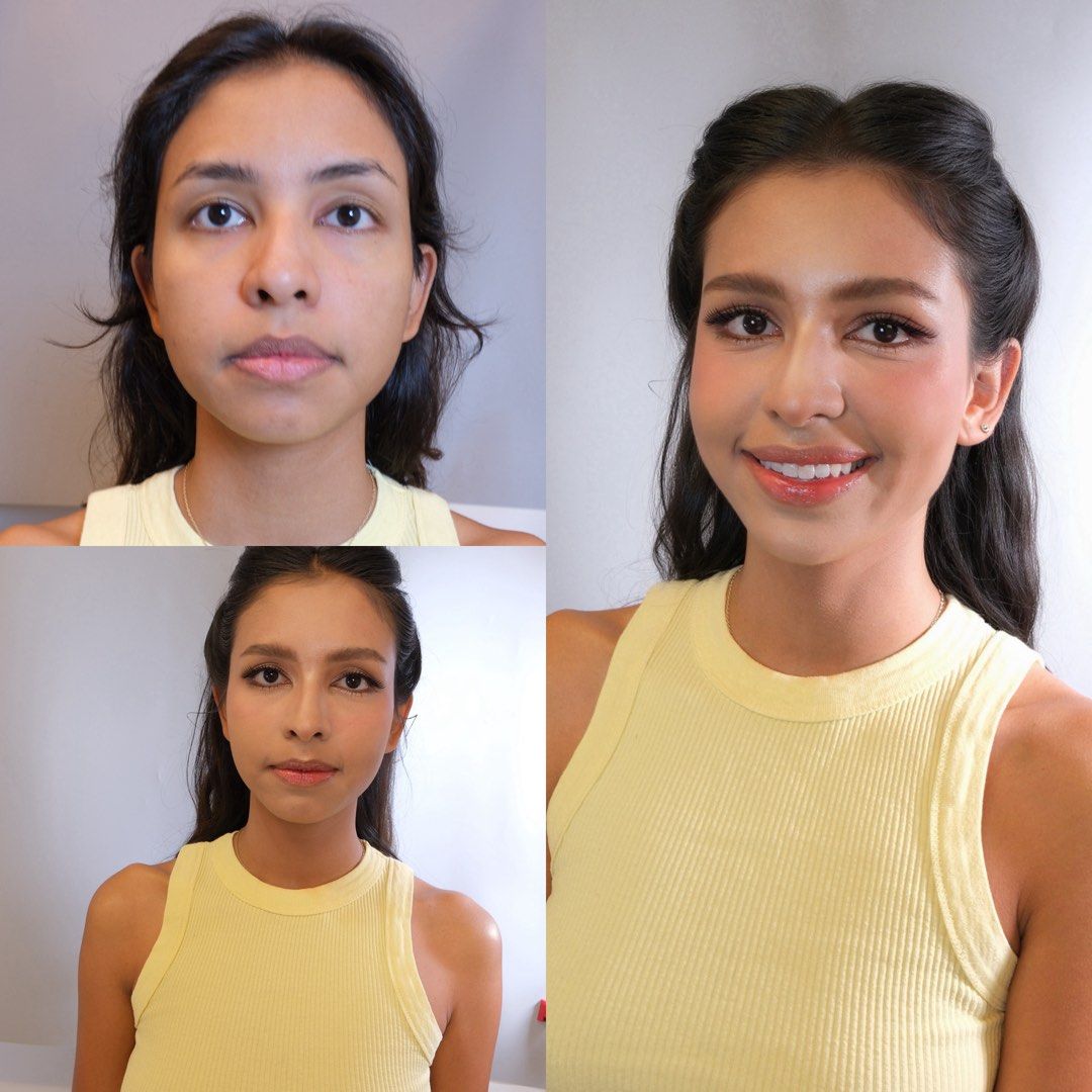 Makeup and hairstyles for Event / Dnd / Prom Night / photoshoot /night ...