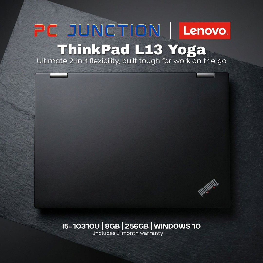 ThinkPad L13 Yoga Laptop Lenovo | 13.3" FHD | i5-10310U 8GB 256GB ...