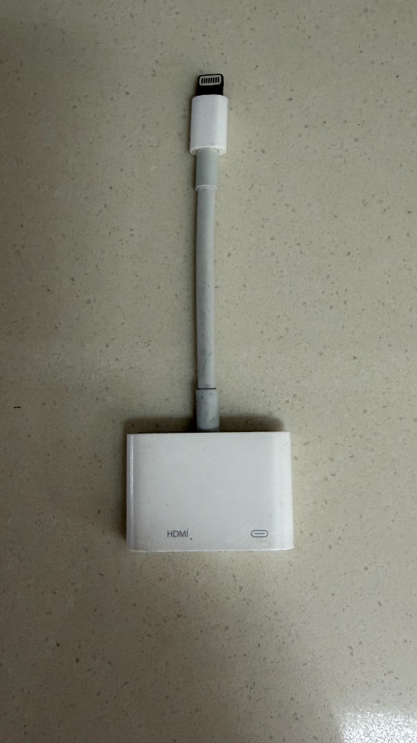 Apple Lightning Digital AV Adapter HDMI Cable, Computers & Tech, Parts ...