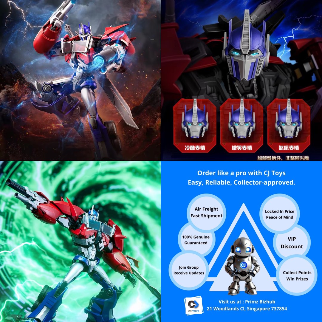 BLOKEES OPTIMUS PRIME (TRANSFORMERS: PRIME) ACTION EDITION, Toys ...