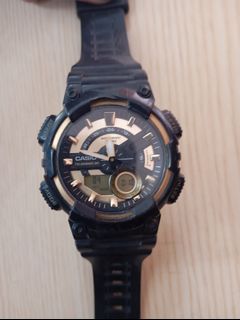 ⌚ Casio AE-1500WH-8B2V (Off-White / Negative Display) | XL Display | 10 ...