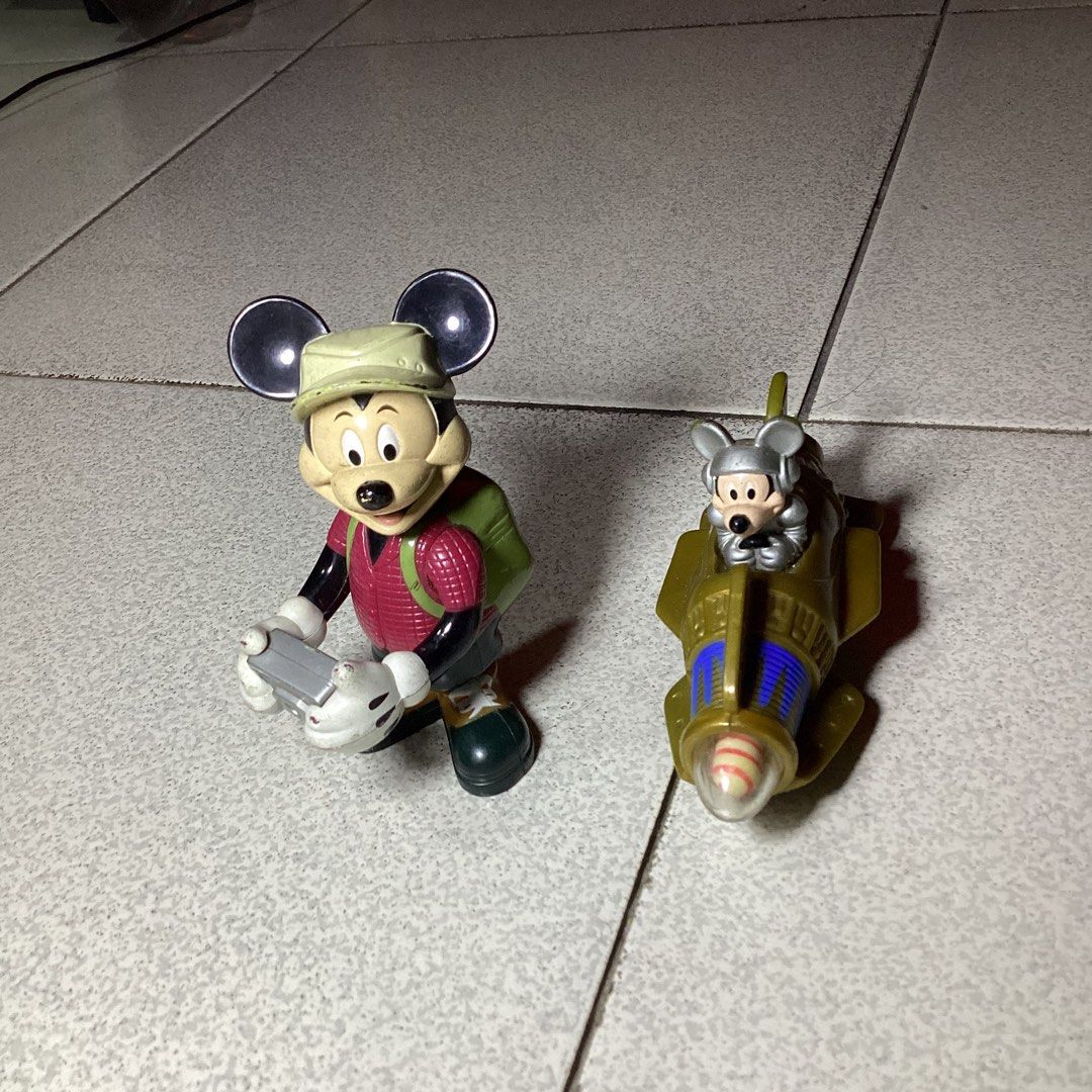 Vintage Mcdonalds Happy Meal Disney Mickey Mouse Figures, Hobbies ...