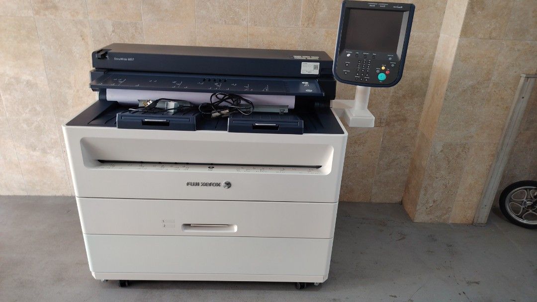 Fuji Xerox Dw 6057 plotter, Computers & Tech, Printers, Scanners ...