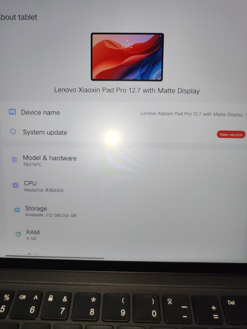 聯想 小新 Pad Pro 12.7 舒視版 Lenovo Xiaoxin Pad Pro 12.7" Matte Display 柔光 ...