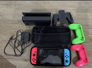 Nintendo Switch OLED Model with Games and Accessories, Video Gaming ...