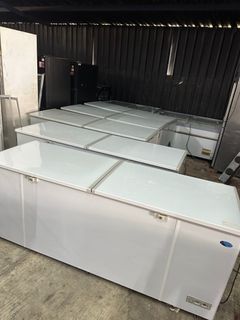 Brand new gelato ice cream display freezer 2 units ready in warehouse ...