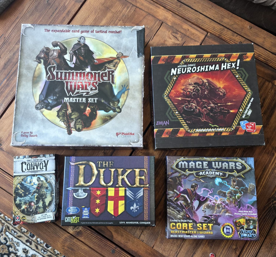 Super-Value Board Game Set: FIVE Two-Player Games PLUS four expansions ...