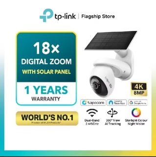 TP-Link Tapo 8MP 4K Outdoor Security Camera, Furniture & Home Living ...