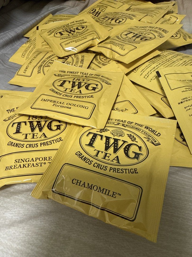 TWG Tea Sachets - Assorted Flavors, Food & Drinks, Beverages on Carousell