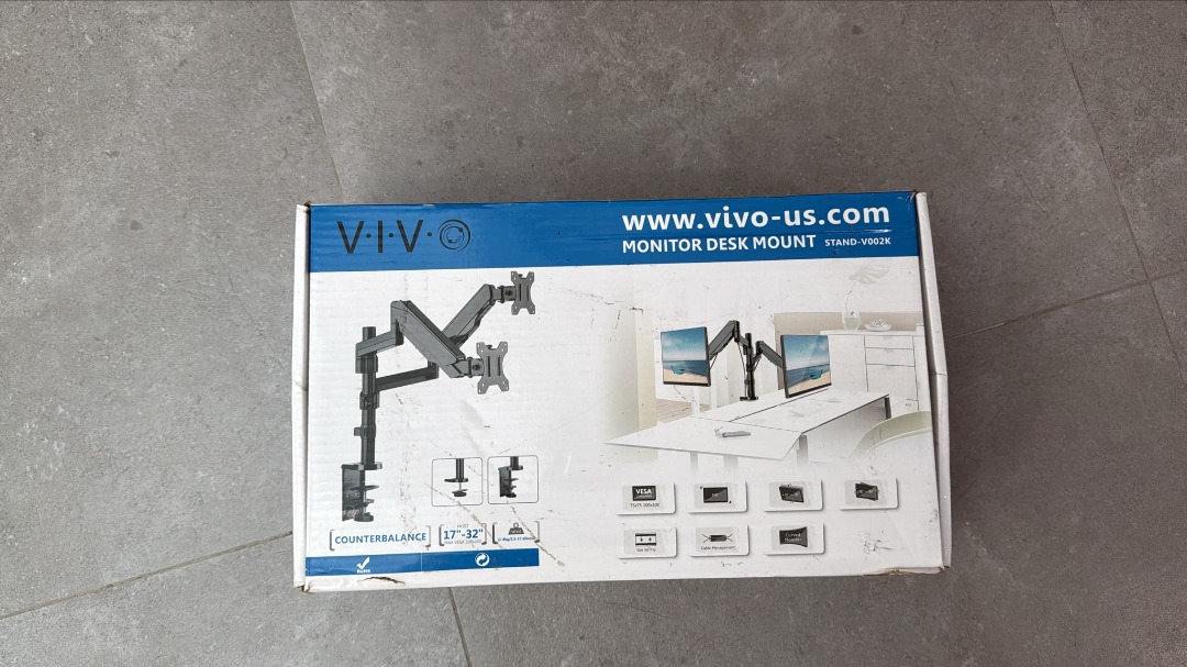VIVO Dual Monitor Desk Mount Stand, Computers & Tech, Parts ...