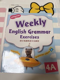 Longman Weekly English Grammar Exercises Books 6A & 6B, 興趣及遊戲, 書本 & 文具 ...