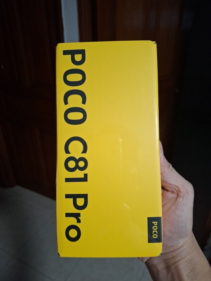Xiaomi POCO C81 Pro Black 128GB, Mobile Phones & Gadgets, Mobile Phones ...