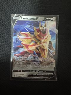 Zamazenta V Full Art Sword Shiled Base Set Pokemon Pokémon Card ...