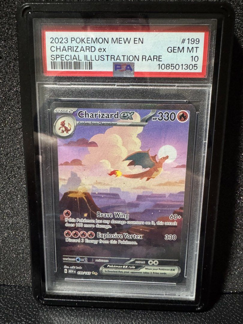 2023 Pokemon Mew EN Charizard EX Special Illustration Rare PSA 10 ...