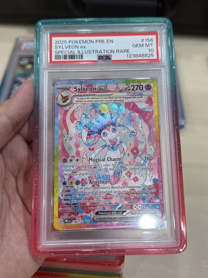 2025 Pokemon Sylveon EX Special Illustration Rare PSA 10, Hobbies ...